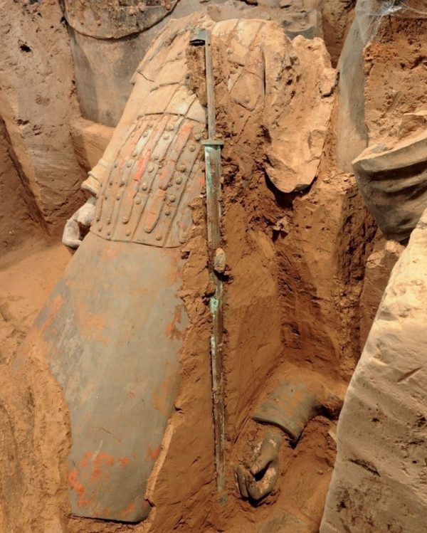 What Bronze Weapons Discovered at Terracotta Army?