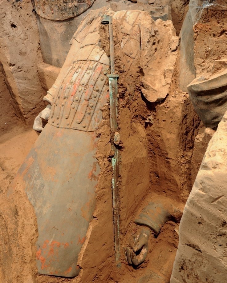 What Bronze Weapons Discovered at Terracotta Army?